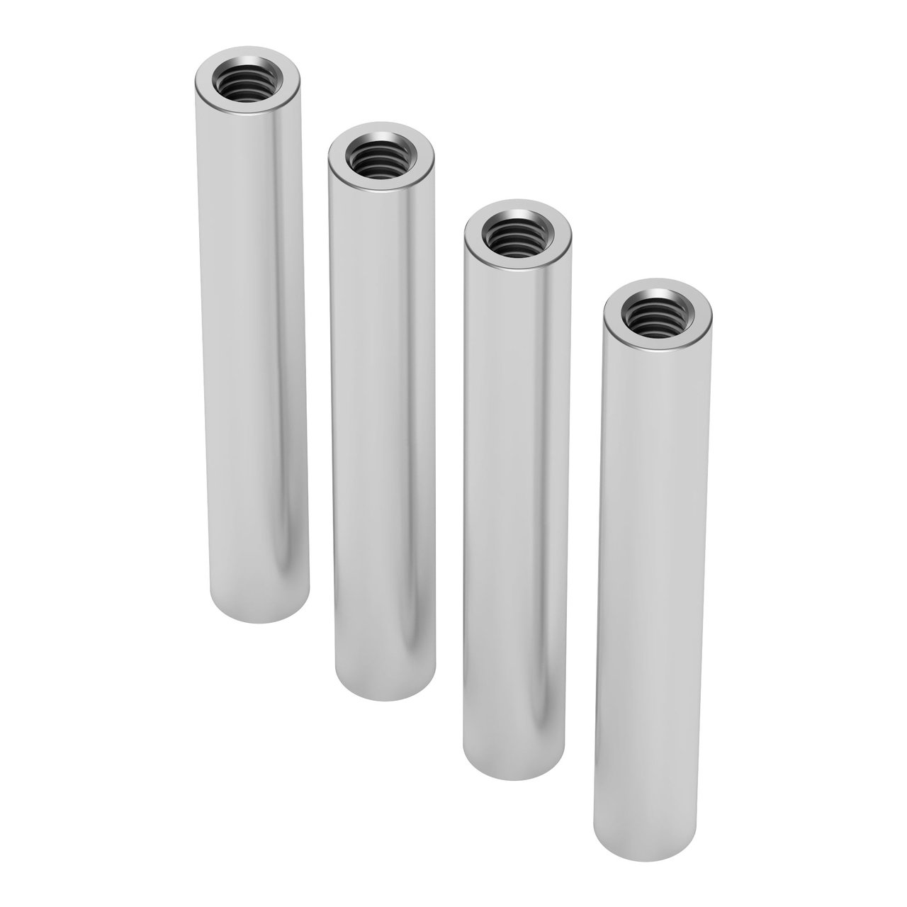 Gobilda 1501 Series M4 x 0.7mm Standoff (6mm OD, 40mm Length) - 4 Pack ...